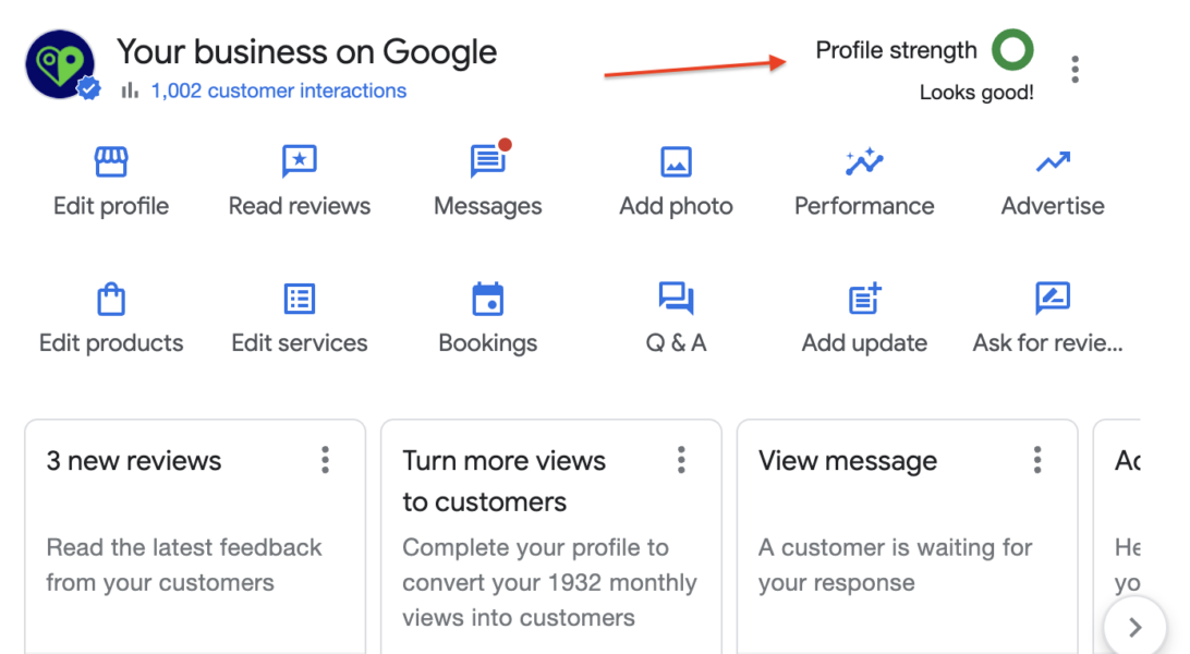 New 'Profile Strength' Label Rolls Out to Google Business Profiles ...