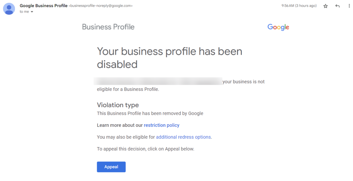 Upcoming Changes in Reinstating Suspended or Disabled Google Business ...