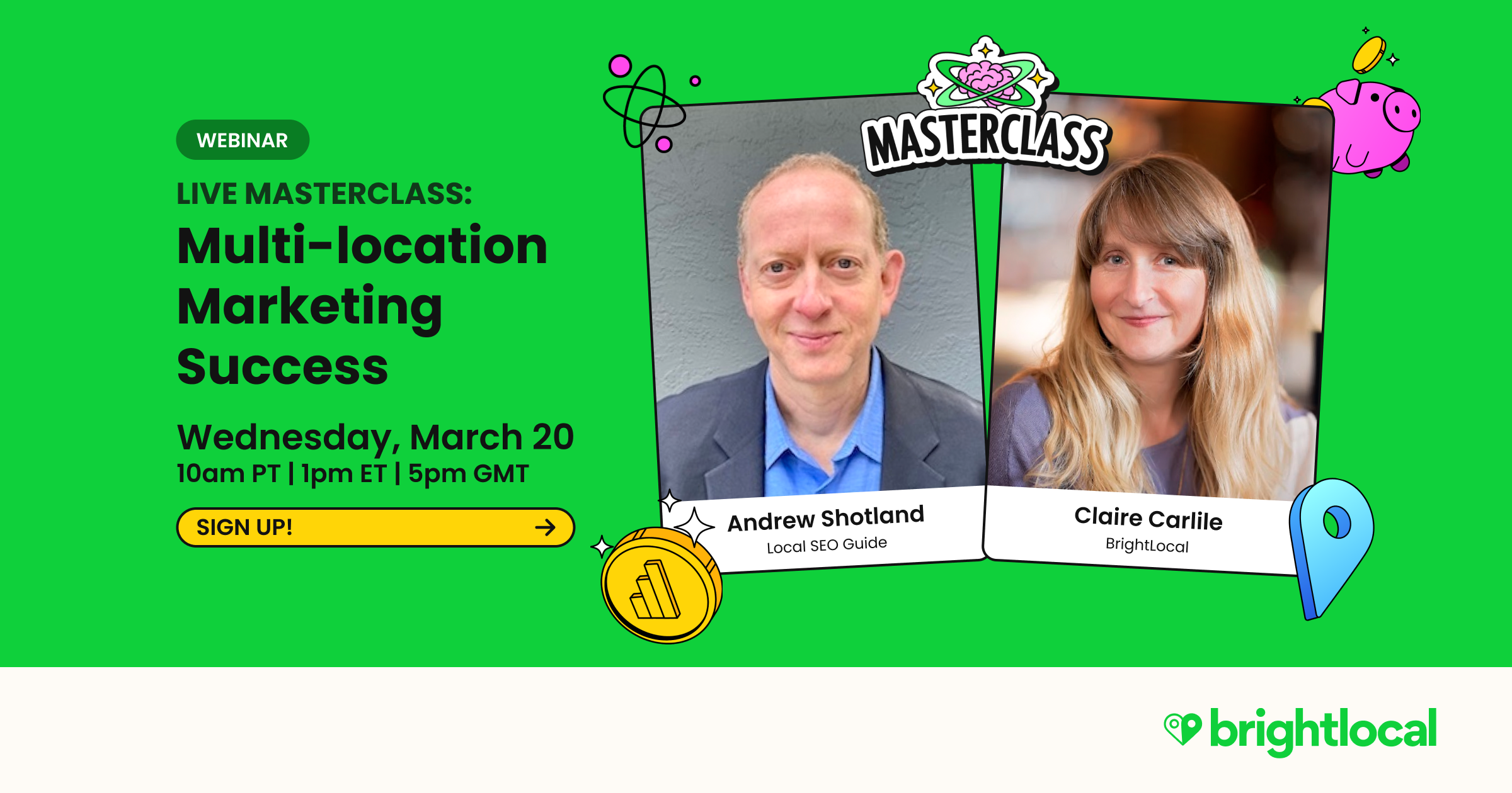 Live Masterclass: Multi-location Marketing Success - BrightLocal