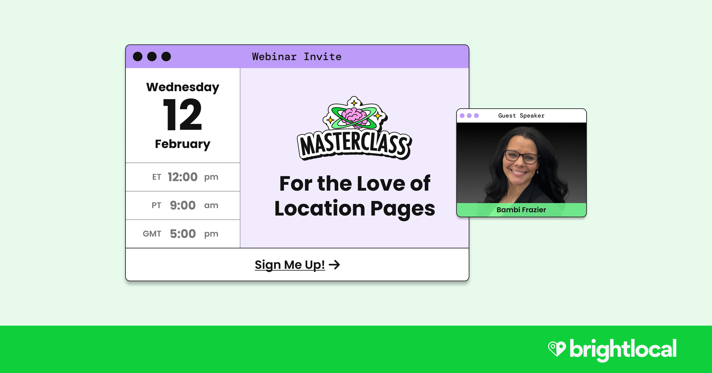 Live Masterclass: For the Love of Location Pages - BrightLocal